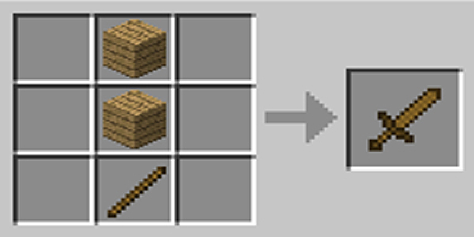 Como fazer espadas swords no Minecraft