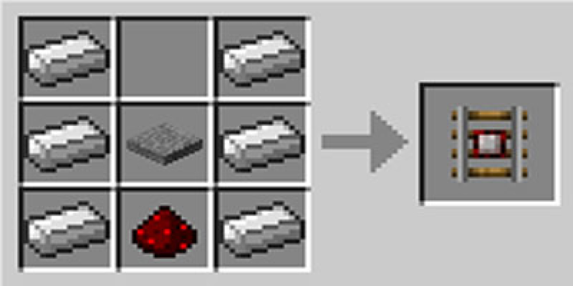 Como fazer trilhos detectores detector rail no Minecraft