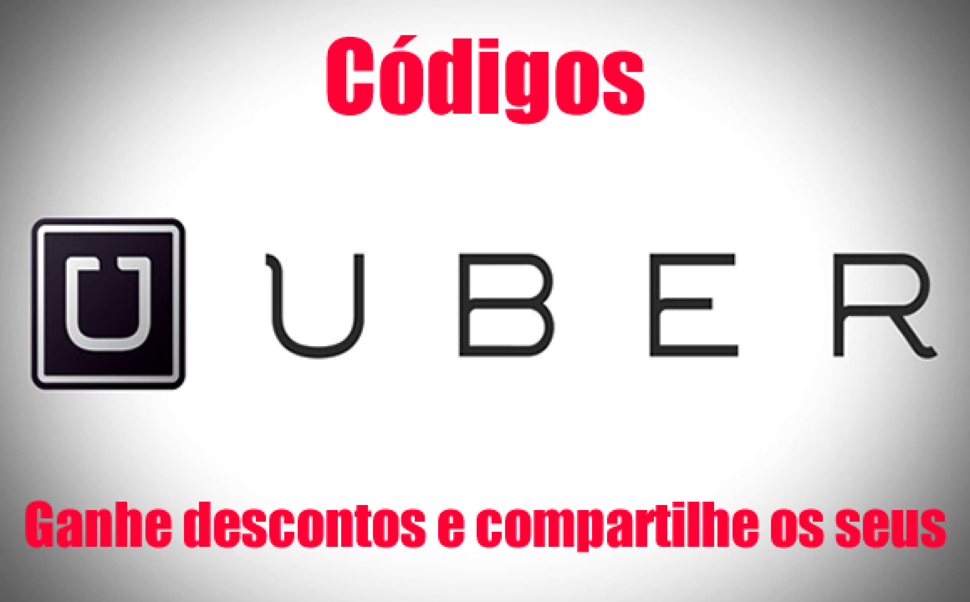 Código UBER - Confira códigos de desconto e compartilhe os seus