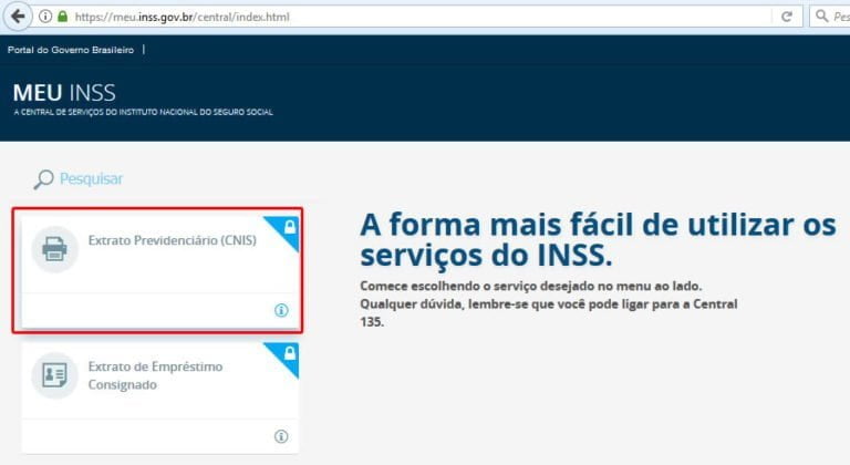 Como ver o extrato previdenciario do INSS online