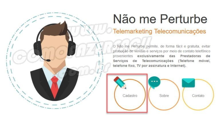 NAO ME PERTURBE - O que é e como fazer o cadastro!
