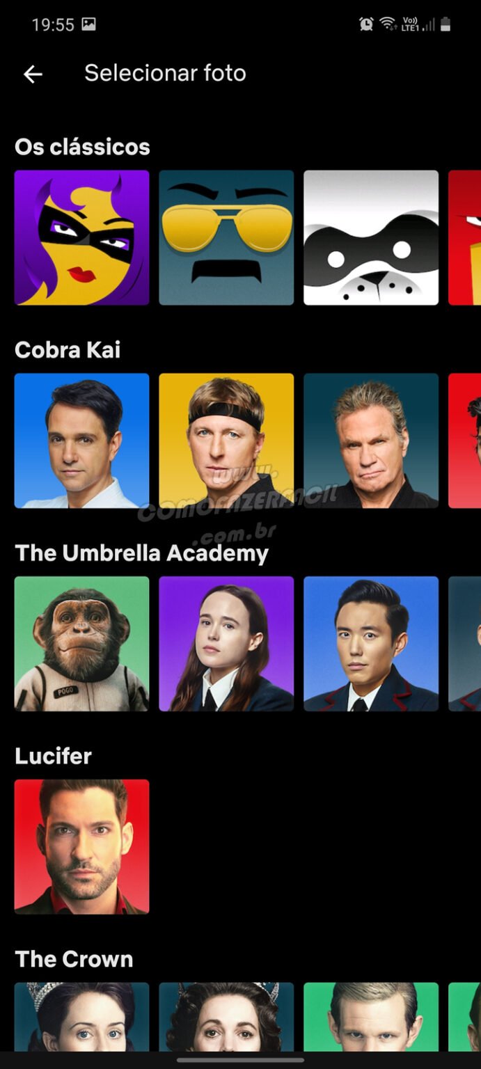 Como editar seu perfil na Netflix