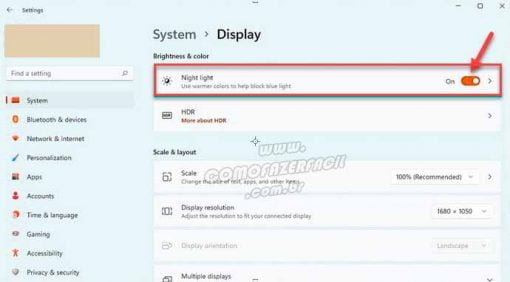 Modo noturno no Windows 11: Atalho e dicas