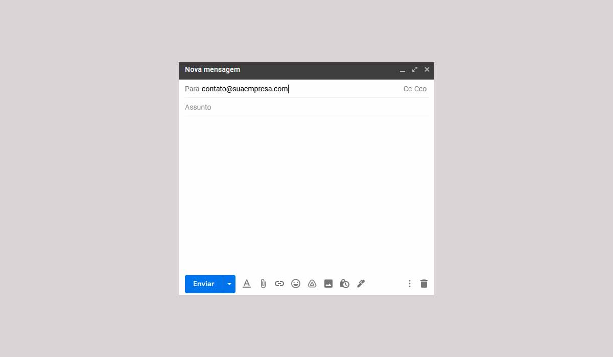 Como criar um link direto para direcionar ao email de contato